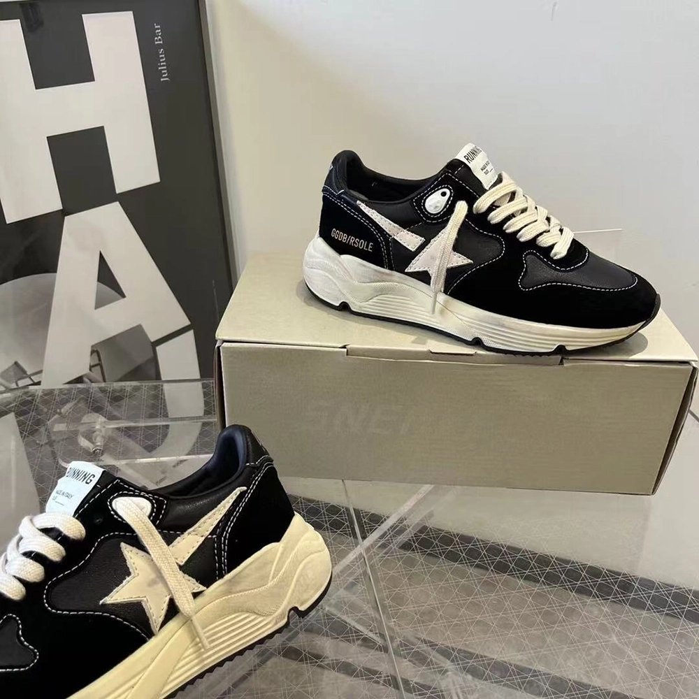Golden Goose Running Sole Black,GOLDEN GOOSE