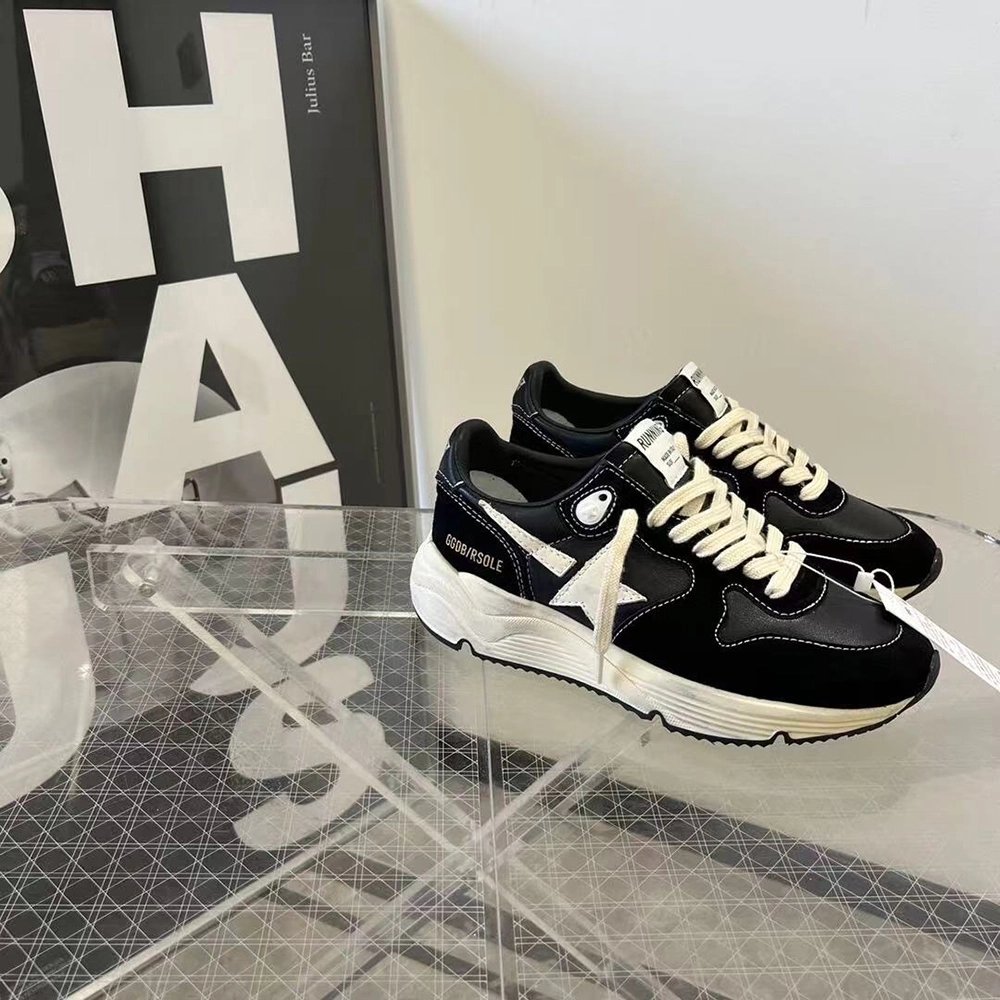 Golden Goose Running Sole Black,GOLDEN GOOSE